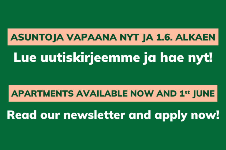 Kuopio Student Housing Company - Student apartments in Kuopio